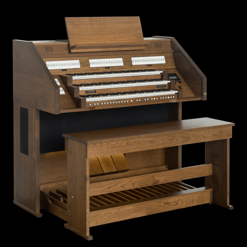 Watch: Celeste 340 | Content - Home Organs